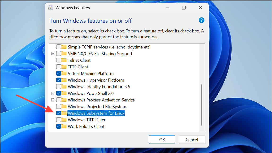 Install WSL on Windows 11 for Linux Apps