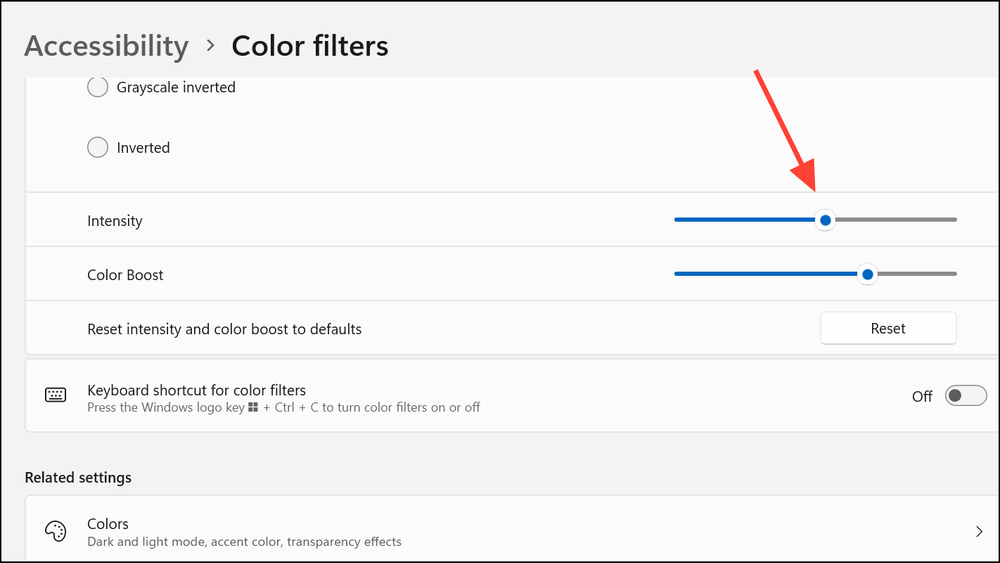 Turn On and Use Color Filters for Colorblind People in Windows 11