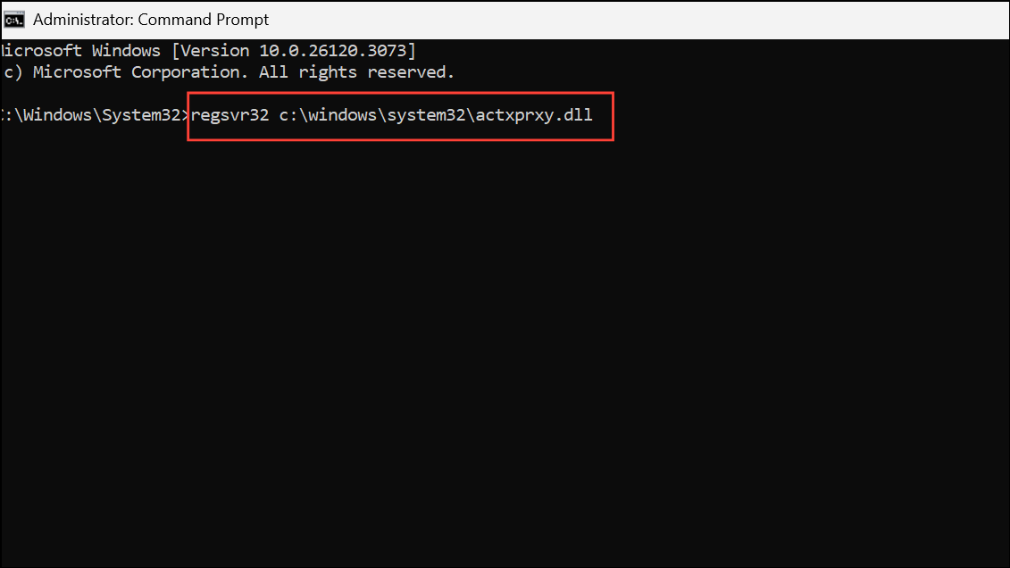 Fix No Such Interface Supported Error in Windows 11