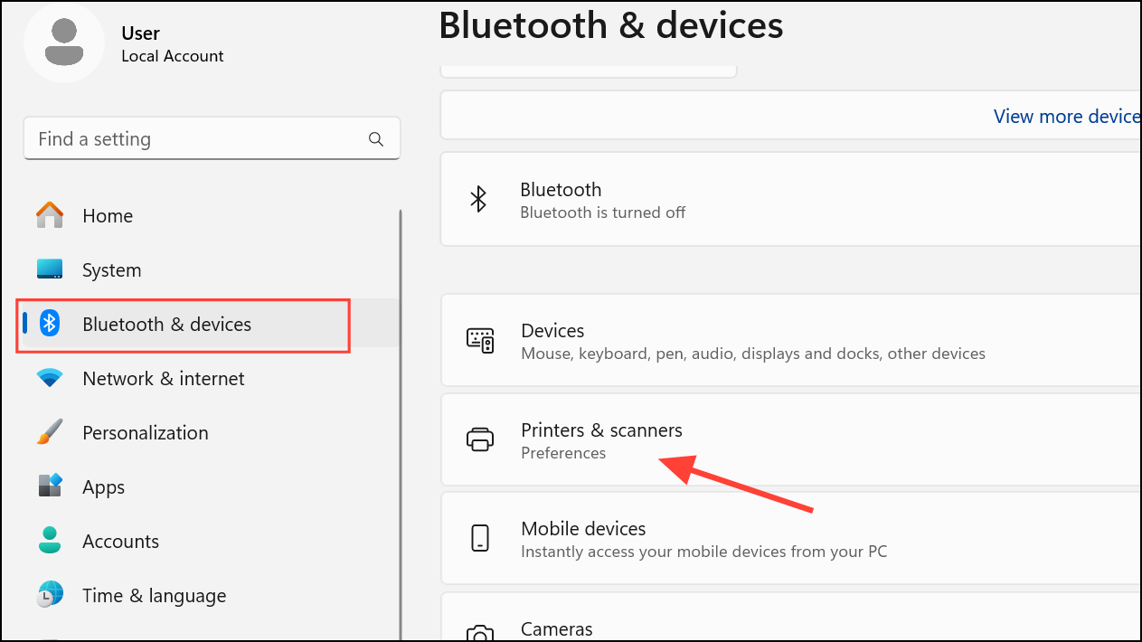 Show or Restore Microsoft Print to PDF Printer in Windows 11