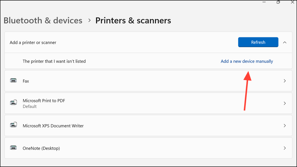 Show or Restore Microsoft Print to PDF Printer in Windows 11