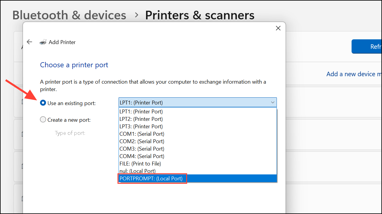 Show or Restore Microsoft Print to PDF Printer in Windows 11