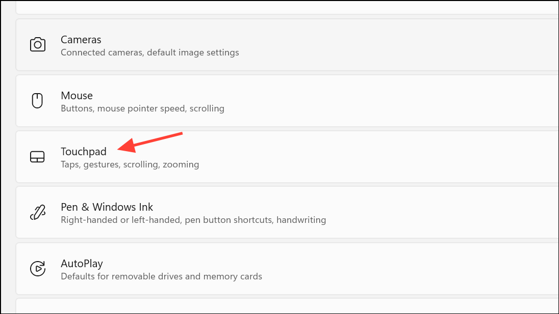 Disable Touchpad When Connecting External Mouse in Windows 11