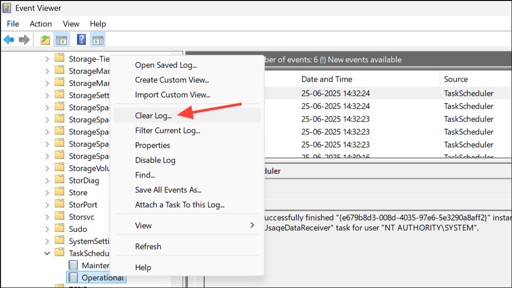 Enable, View, and Clear Task Scheduler History in Windows 11