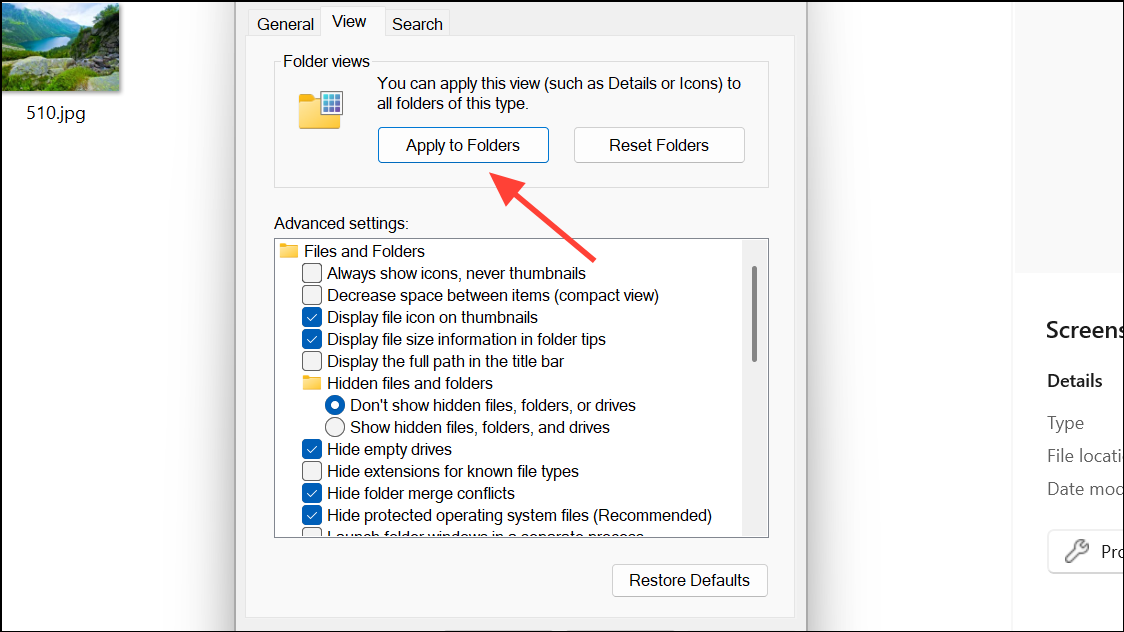Add or Remove Columns in Windows 11 File Explorer