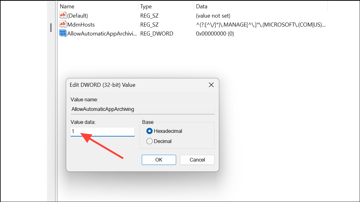 Enable or Disable Archive Apps Feature in Windows 11
