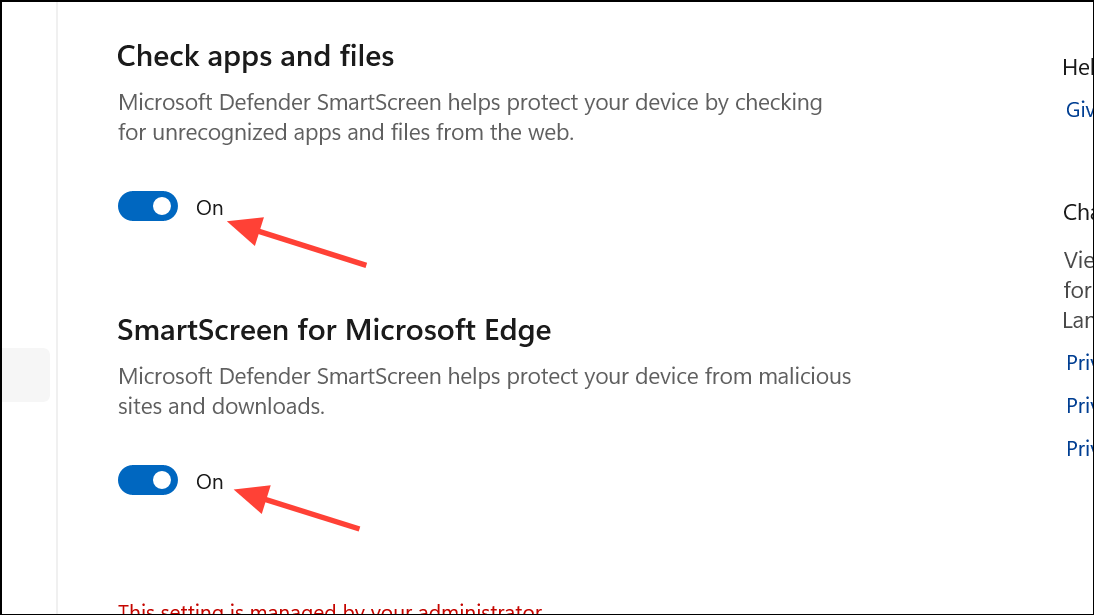 Enable or Disable SmartScreen Filter on Windows 11
