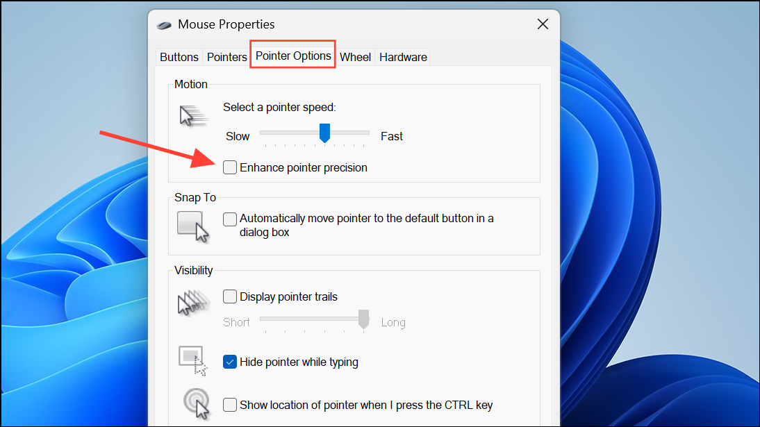 Fix Mouse Freezing, Stuttering, or Getting Stuck in Windows 11