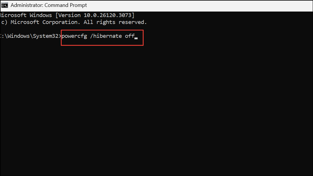 Show Hibernate in Power Button Options in Windows 11