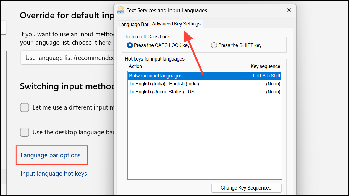 Fix Keyboard Language Changing on Its Own on Windows 11