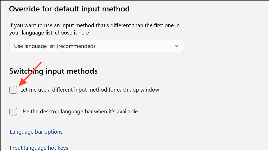Fix Keyboard Language Changing on Its Own on Windows 11