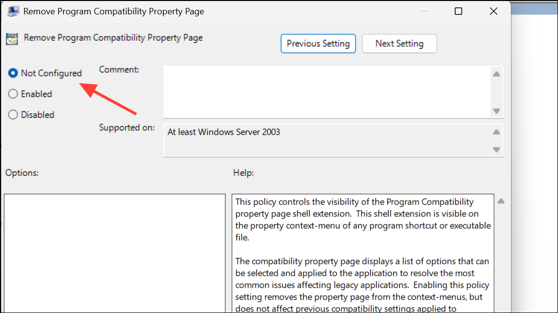Add or Remove Compatibility Tab from File Properties in Windows 11
