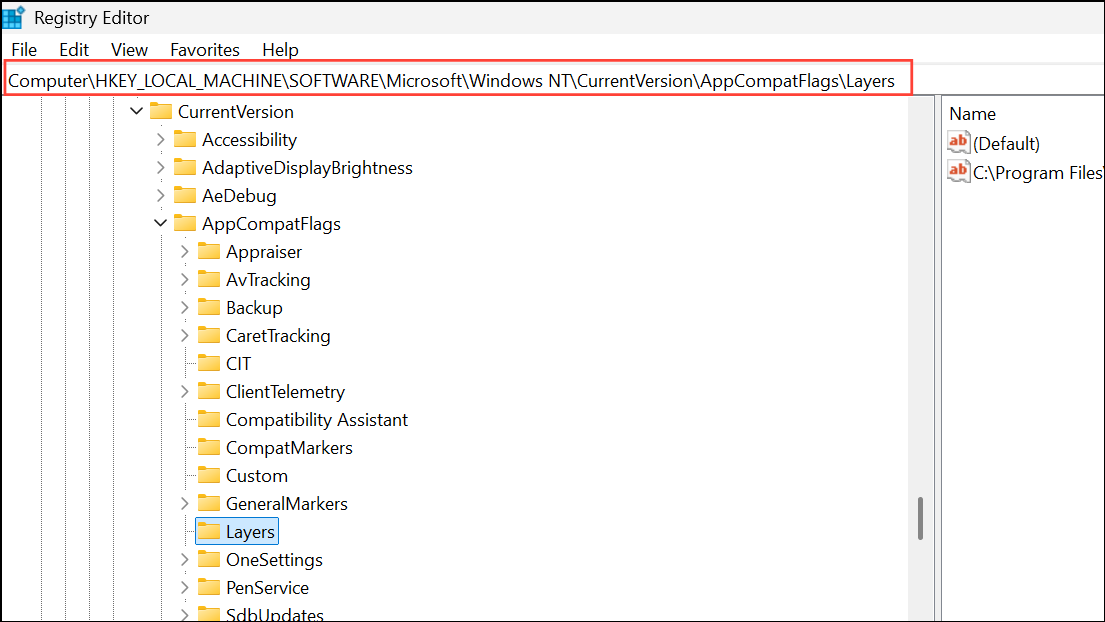Add or Remove Compatibility Tab from File Properties in Windows 11