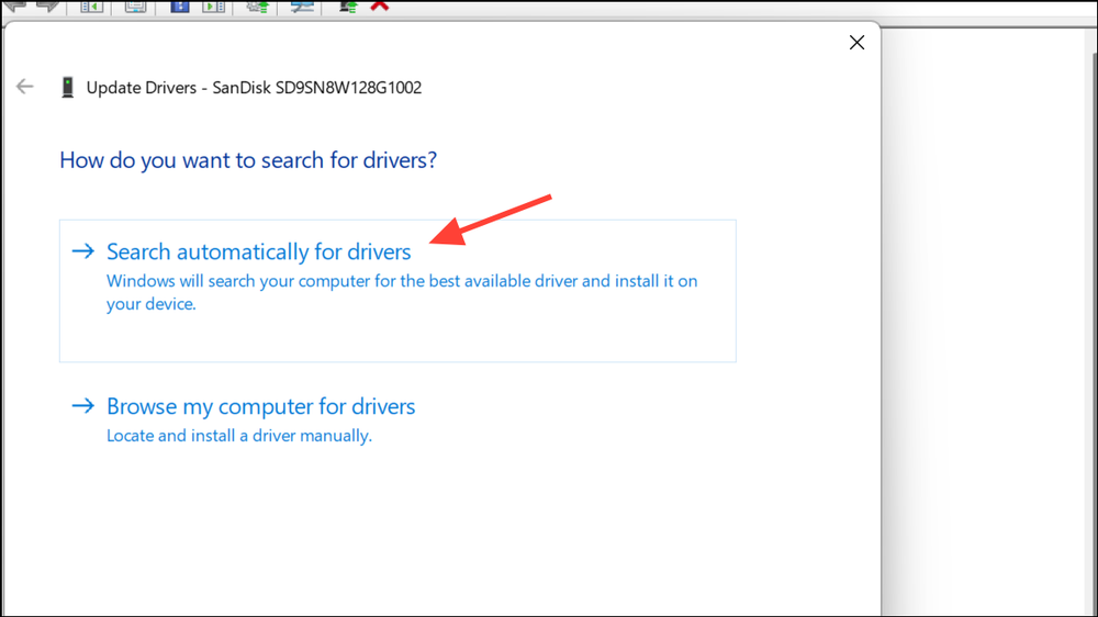 Fix SD Card Not Working or Showing Up in Windows 11
