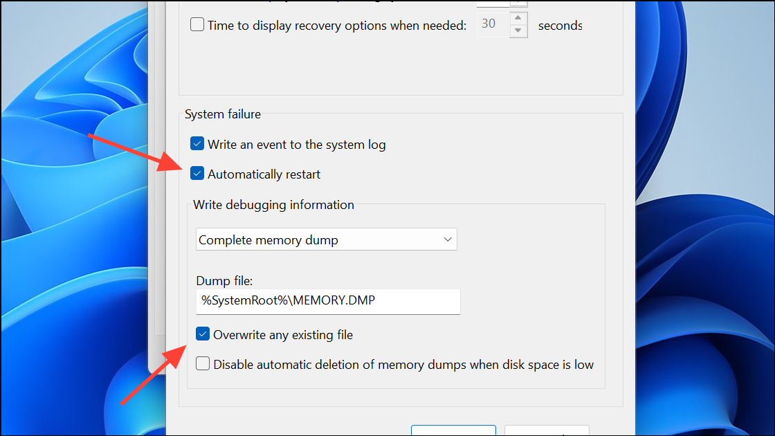 Create a Crash Dump File Manually in Windows 11