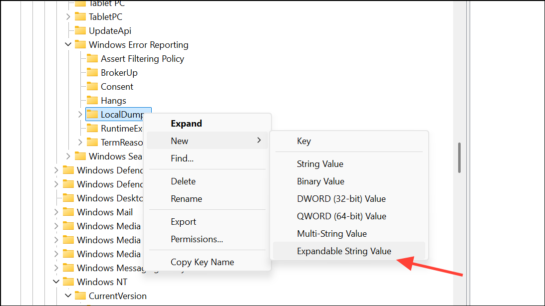 Create a Crash Dump File Manually in Windows 11