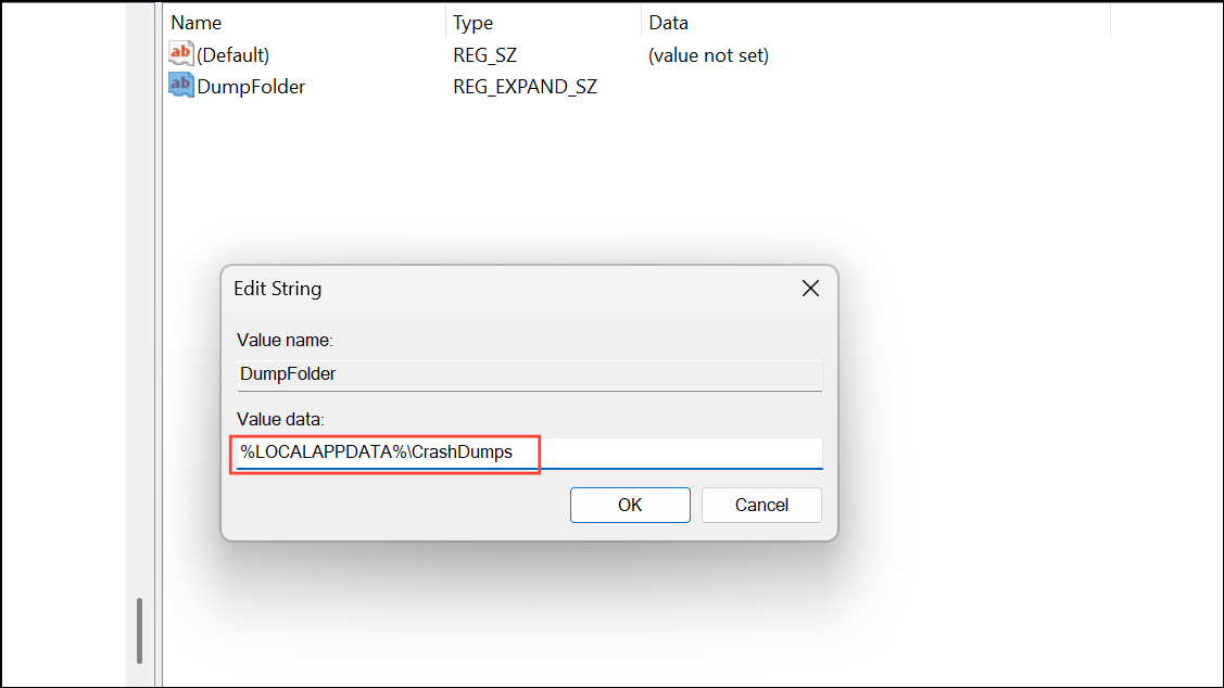 Create a Crash Dump File Manually in Windows 11