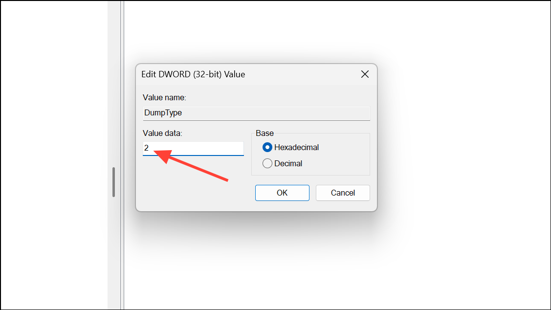 Create a Crash Dump File Manually in Windows 11