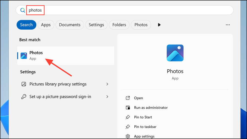 Fix Not Implemented Error When Opening Photos on Windows 11