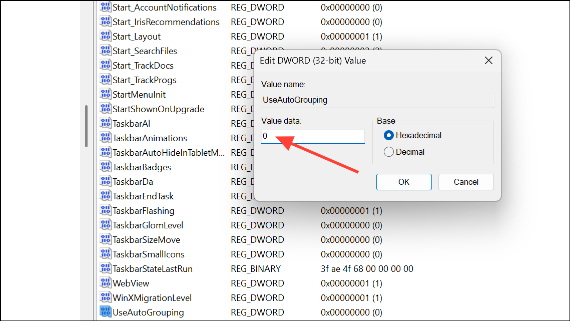 Turn Off File Grouping in Windows Explorer in Windows 11
