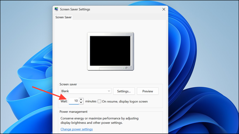 Change Screensaver Timeout Settings in Windows 11