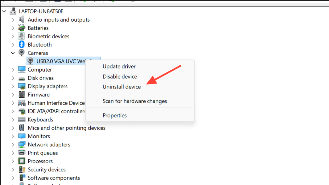 How to Fix External Camera Not Detected on Windows 11