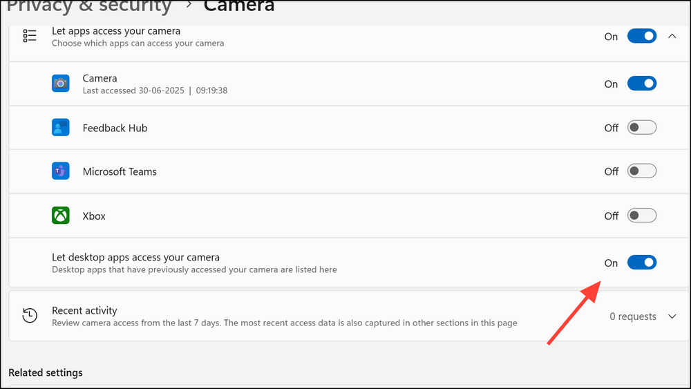 How to Fix Camera Error 0xA00F4243 in Windows 11