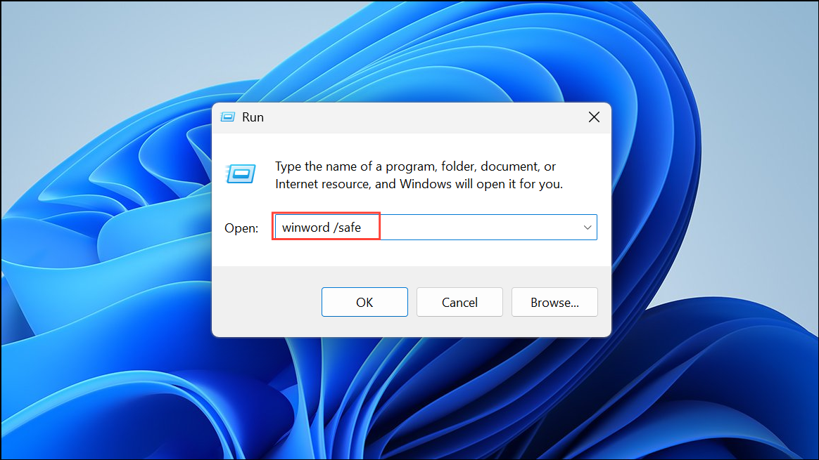 How to Fix Microsoft Word Not Responding or Freezing on Windows 11