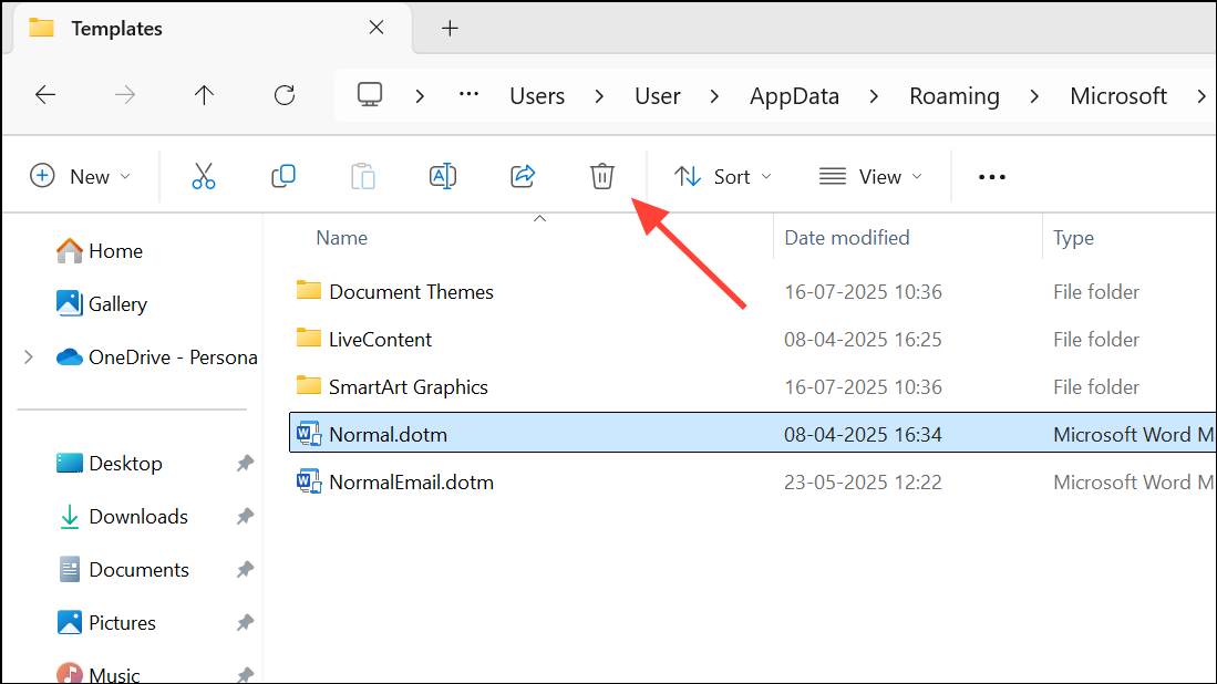 How to Fix Word Cannot Open the Existing File Normal.dotm Error