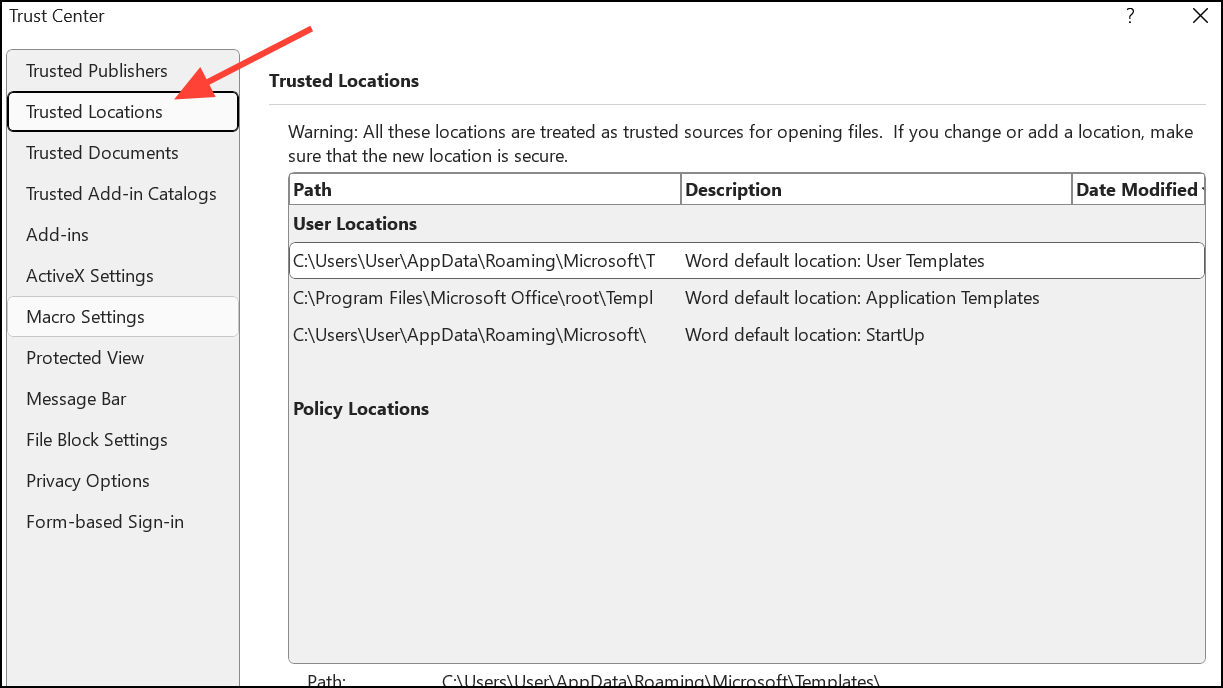 How to Fix Word Cannot Open the Existing File Normal.dotm Error