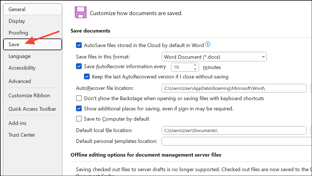 How to Fix Word Not Saving Documents