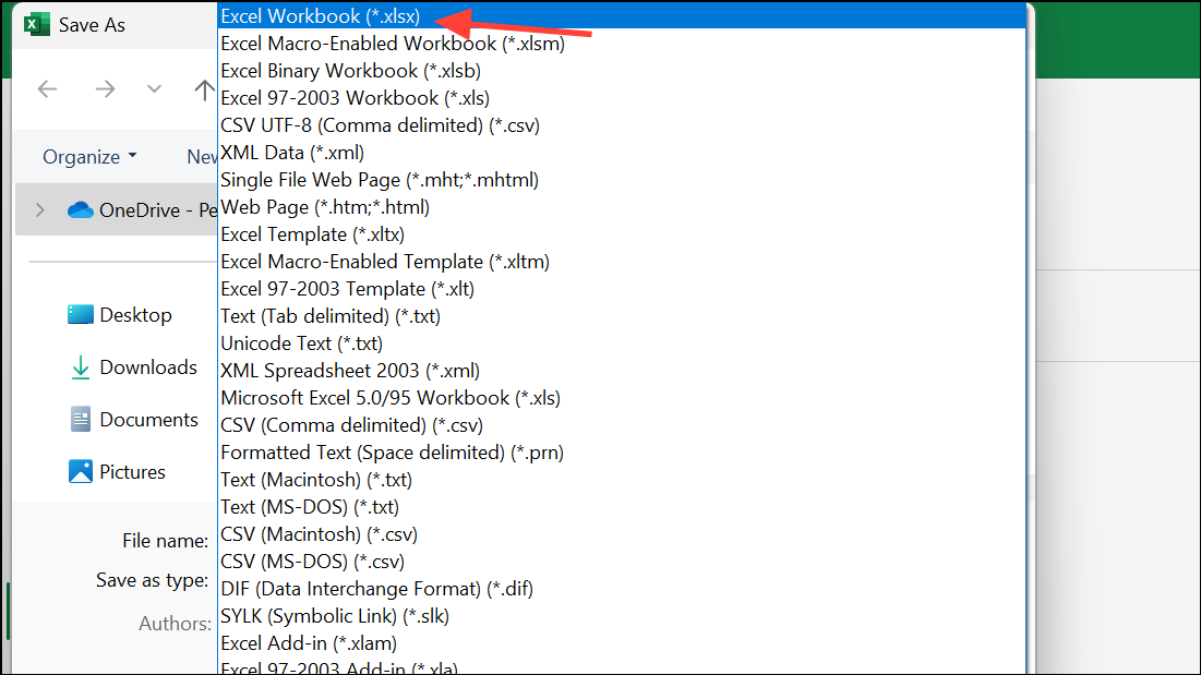 How to Fix Excel Not Saving Formatting