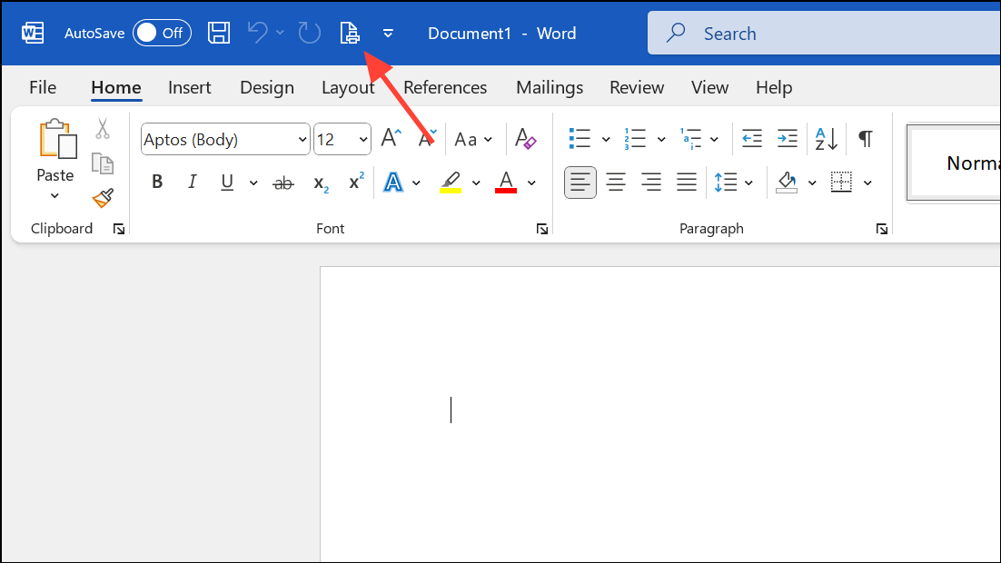 How to Enable Print Preview Edit Mode in Word