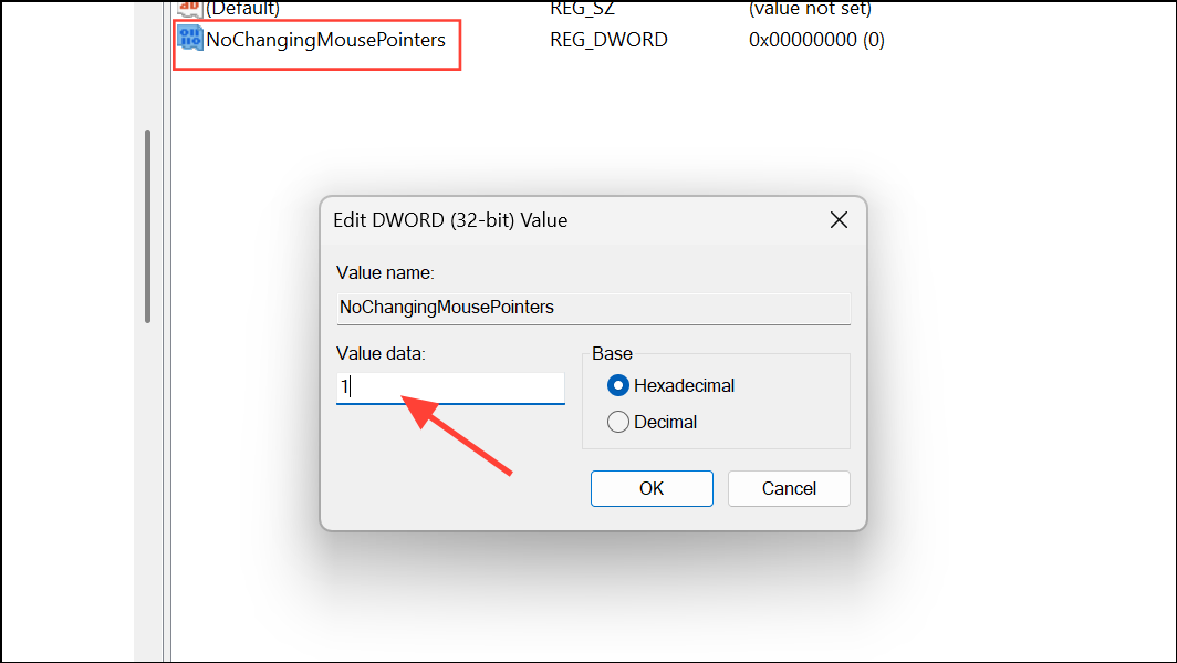How to Prevent Users from Changing Mouse Pointers in Windows 11