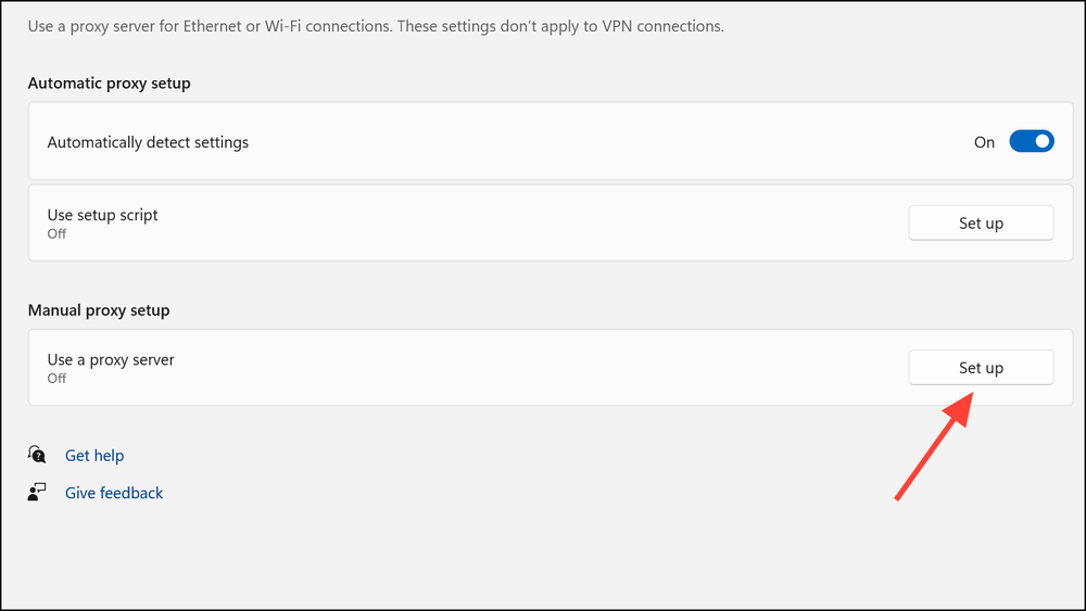 How to Configure Global Proxy Settings in Windows 11
