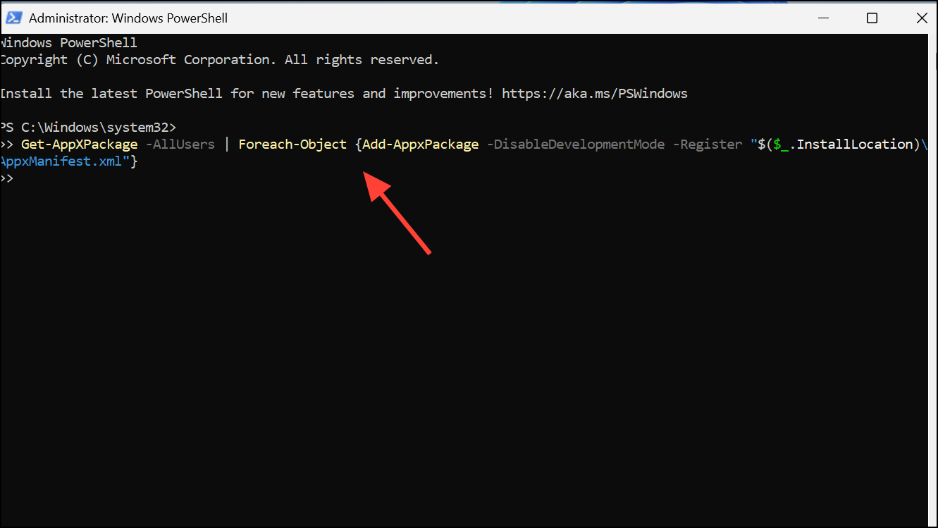How to Fix Microsoft Store Apps Crashing With Exception Code 0xc000027b in Windows 11