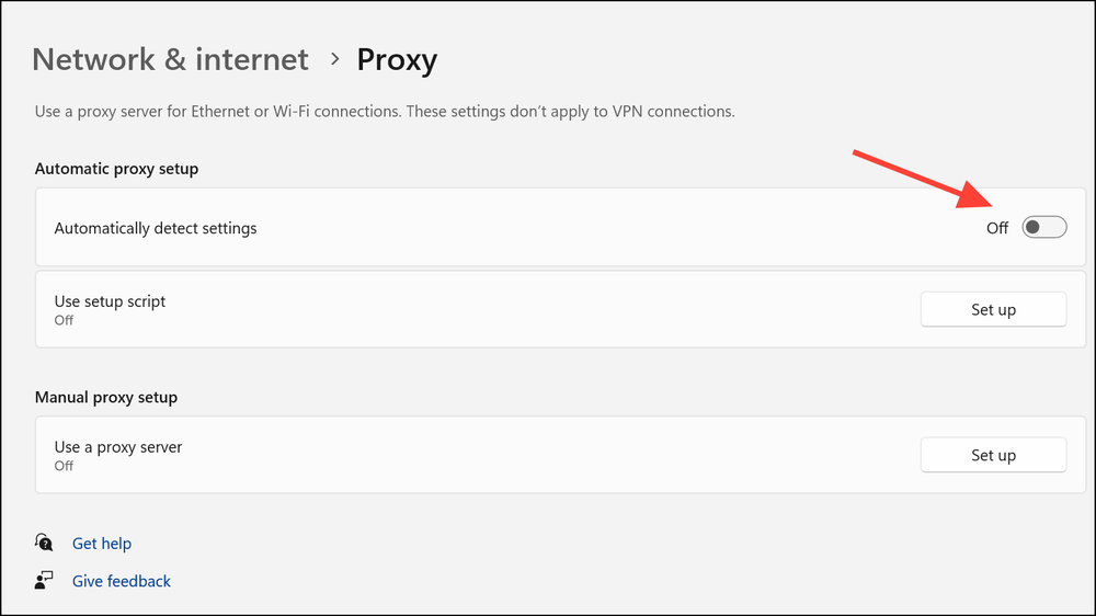 How to Configure Global Proxy Settings in Windows 11