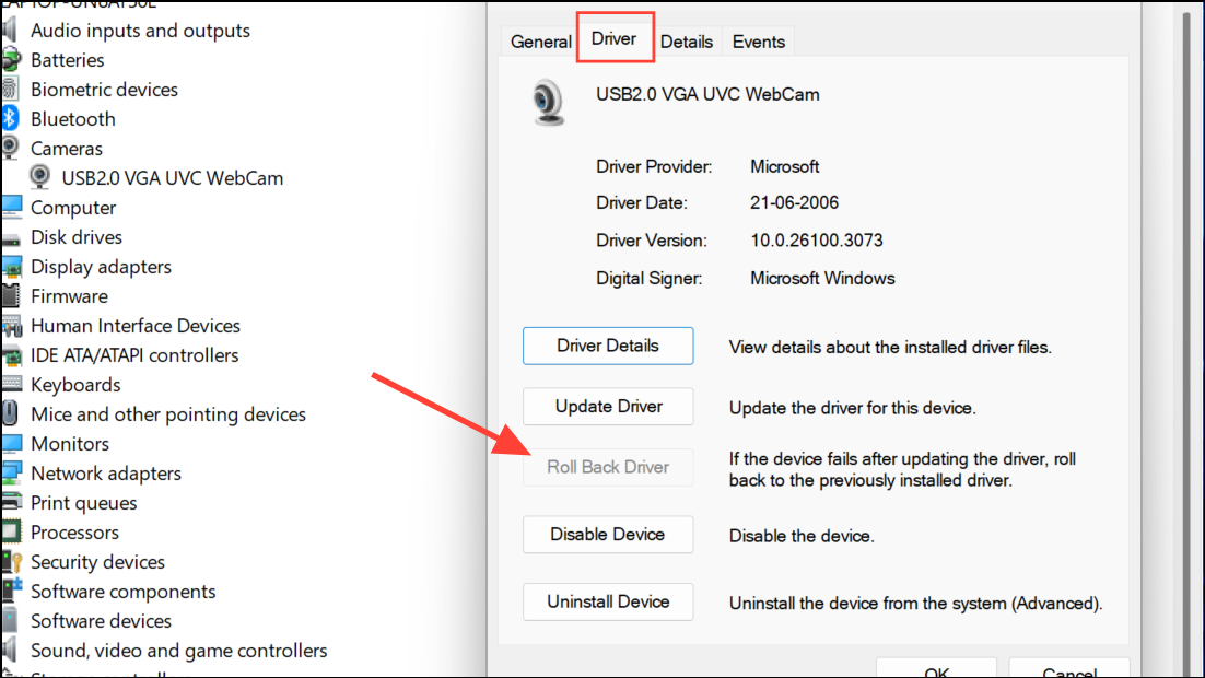 How to Fix External Camera Not Detected on Windows 11