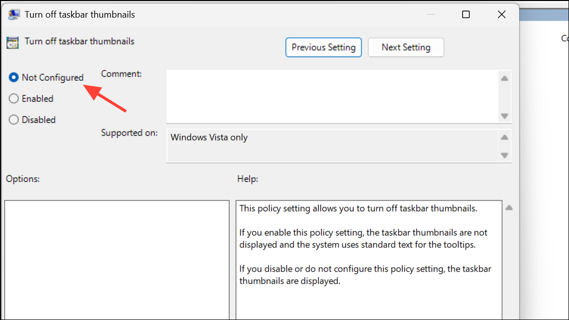 How to Fix Taskbar Thumbnail Preview Not Appearing in Windows 11