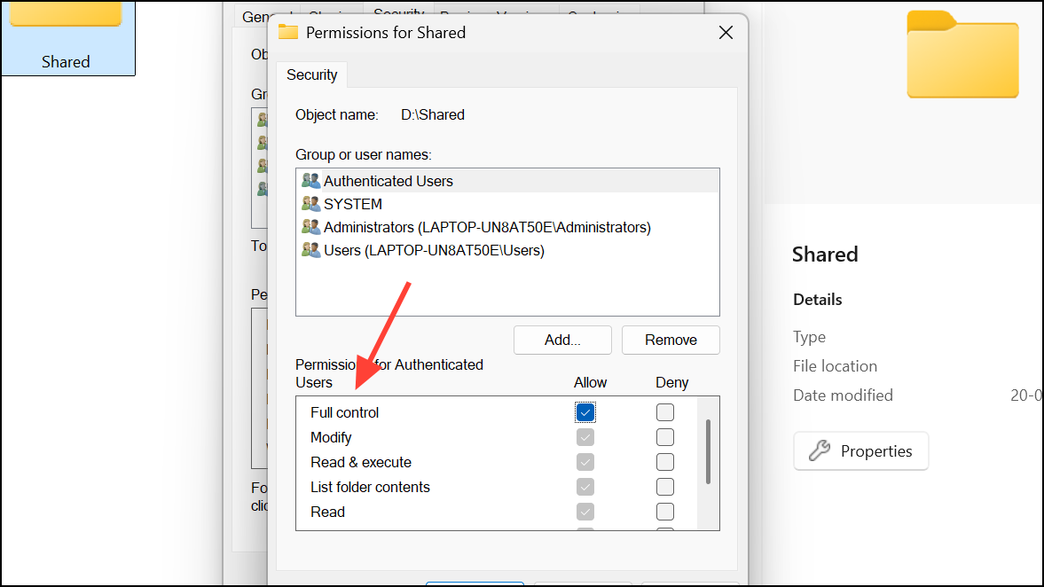 How to Access Denied Restricted Folder in Windows 11