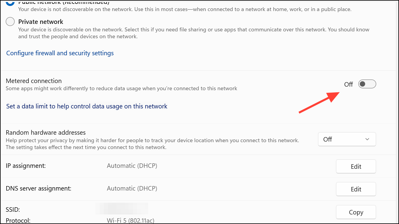 How to Fix Setup Incomplete Because of a Metered Connection Error in Windows 11