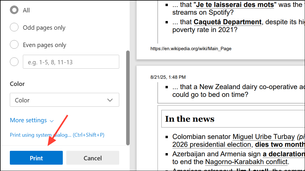 How to Save Webpage as PDF in Microsoft Edge