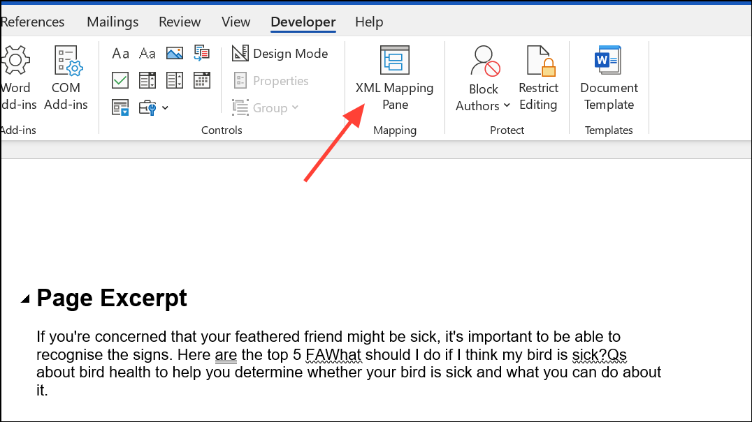 How to Use Document Property Quick Parts in Microsoft Word