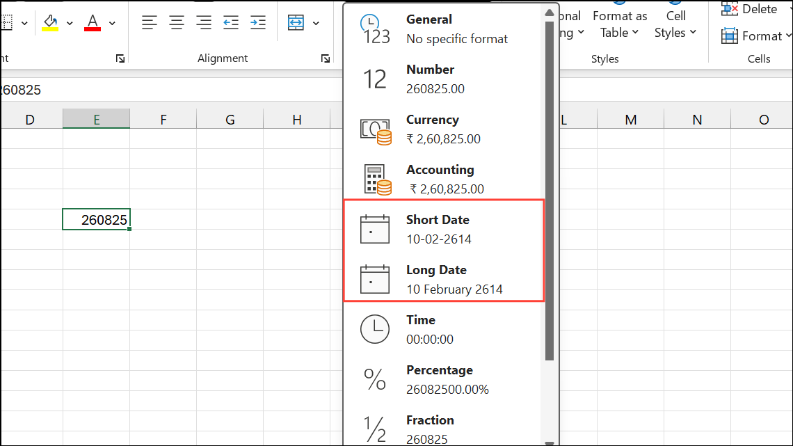 How to Convert Serial Number to Date in Excel