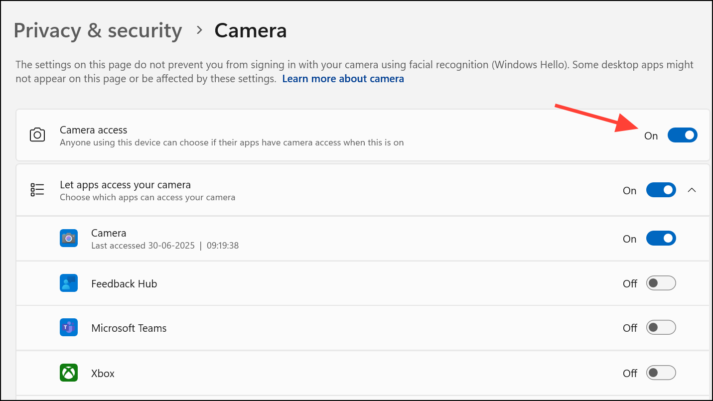 How to Fix Discord Camera Not Working on Windows 11