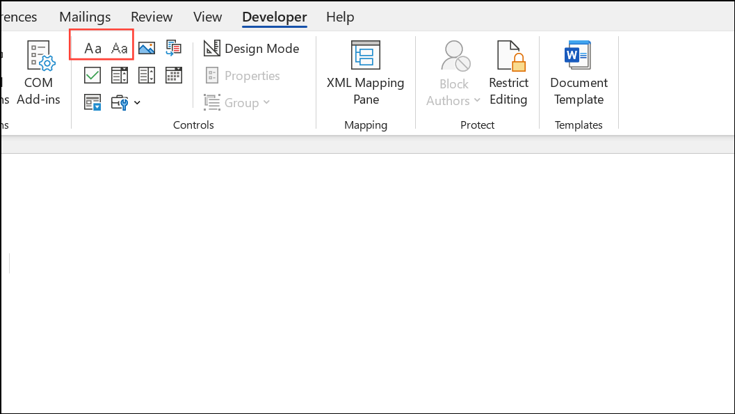 How to Insert a Text Field in Microsoft Word