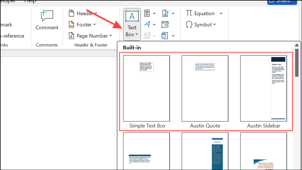 How to Insert a Text Field in Microsoft Word