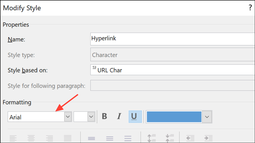 How to Stop Outlook from Changing the Font for Hyperlinks