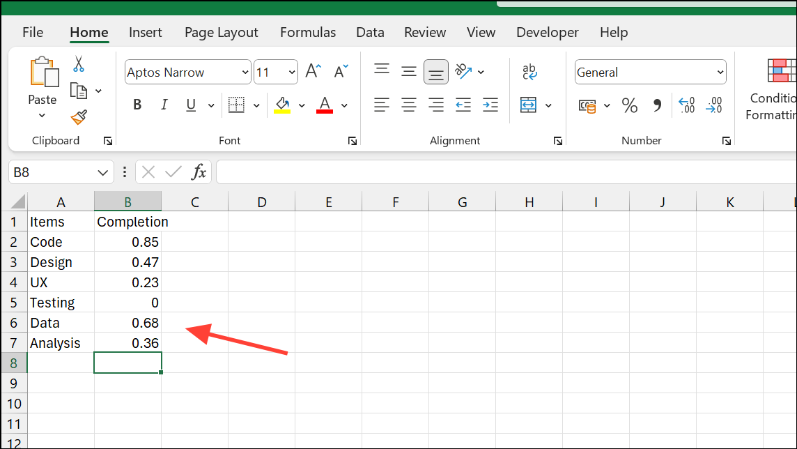 How to Create Progress Bars in Microsoft Excel