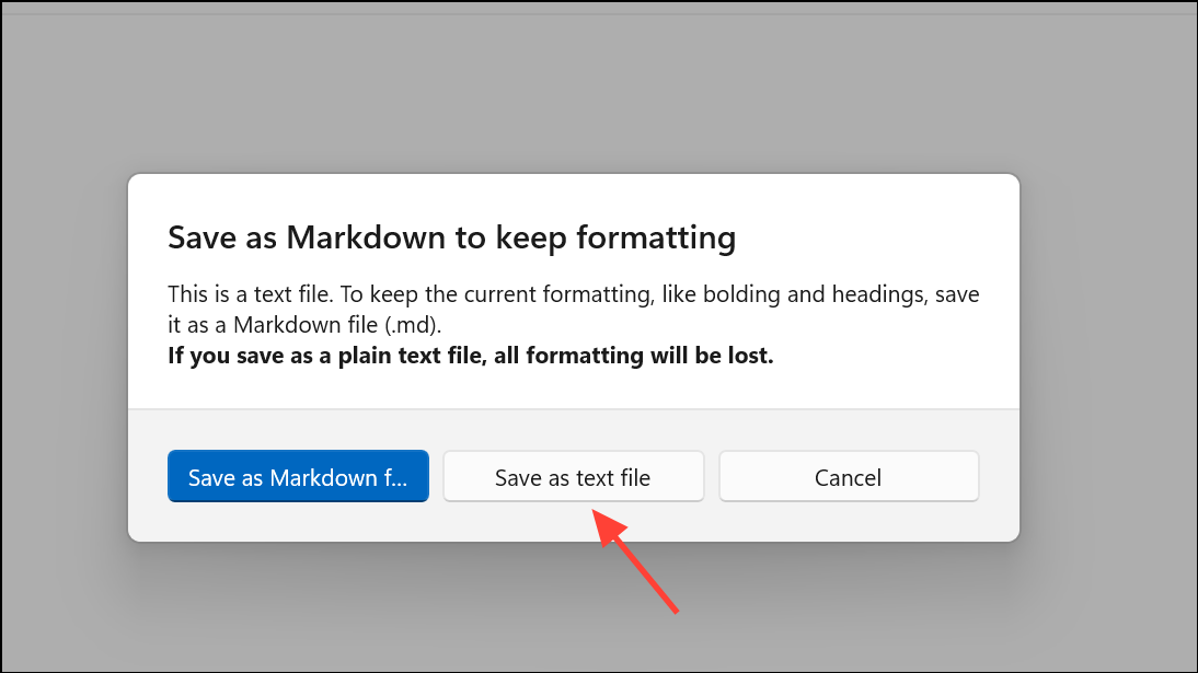 How to Remove Text Formatting in Notepad on Windows 11